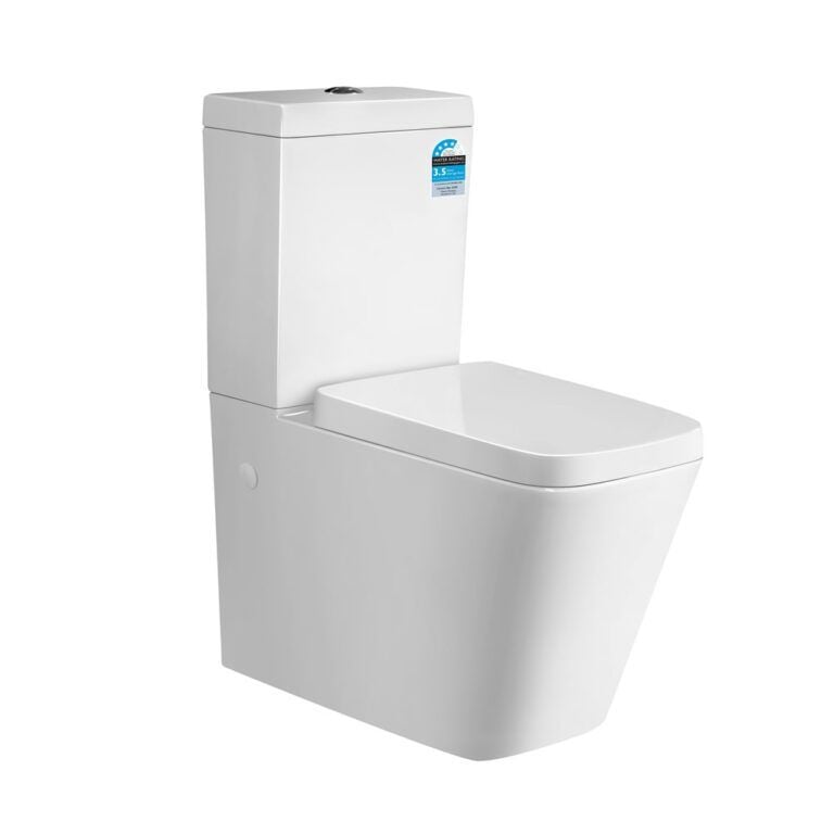 Cube Curved Toilet Suite - Toilets Perth