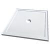 SMC Shower Base 90x90cm Centre Outlet - Alpine Kitchens & Bathrooms