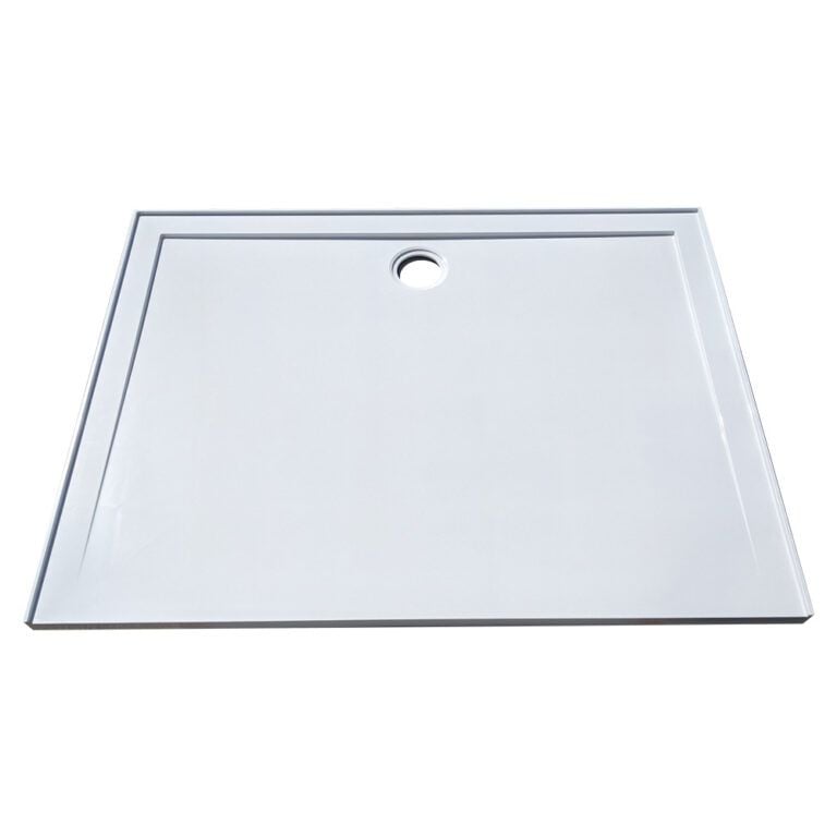 SMC Shower Base 120x90cm Rear Outlet - Alpine Kitchens & Bathrooms