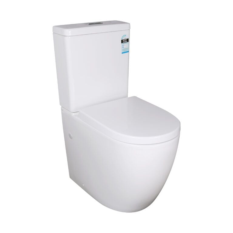Cube Curved Toilet Suite - Toilets Perth