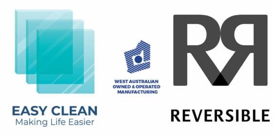 Alpine Sliding Door Black - Shower Screens Perth